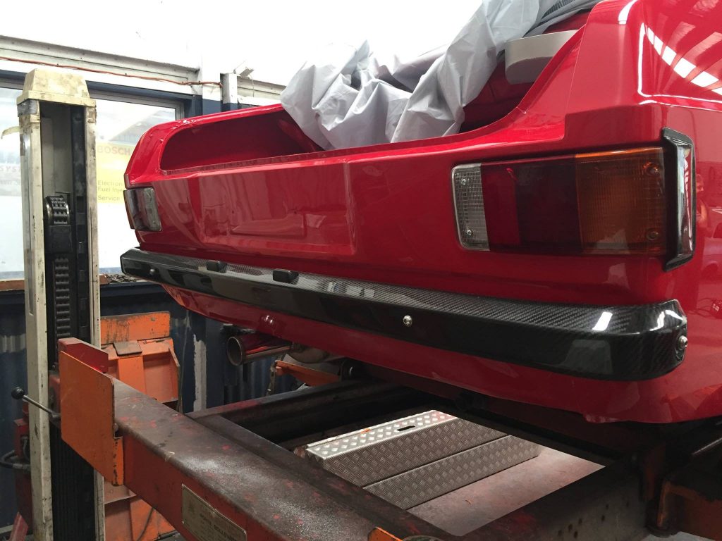 Escort Mk2 Carbon Fibre Rear tail light protectors - Autoware