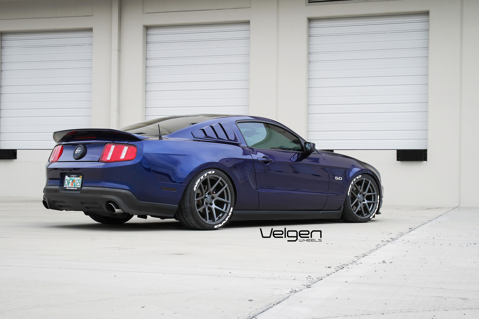 Ford-Mustang-on-Velgen-Wheels-VMB5-3 - Autoware