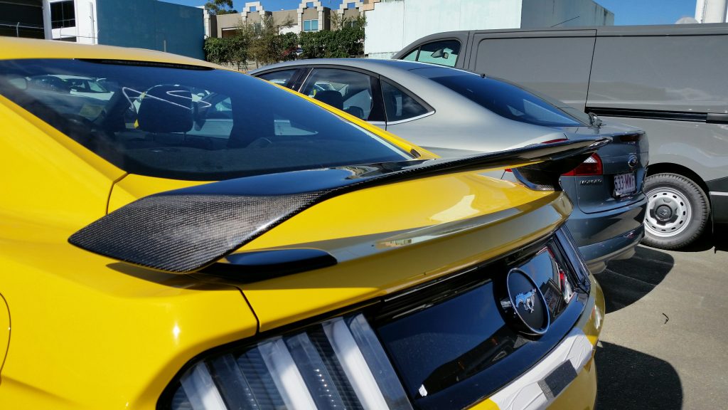 2015-23 GT 350 R Style Carbon Fibre Rear Spoiler - Autoware