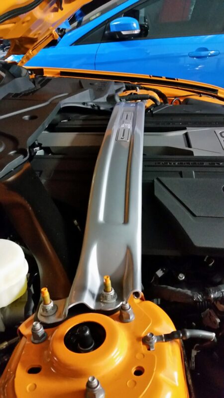 Mustang GT Strut Tower Brace-Silver - Autoware