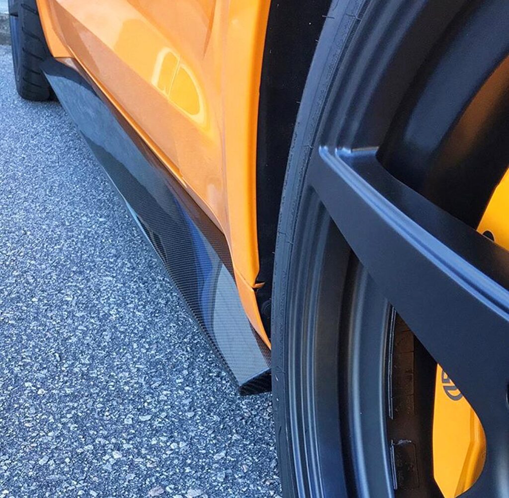 2015-23 Carbon Fiber Rocker Panel Splitter Type AR - Autoware