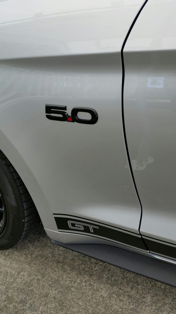 Ford Performance Emblem Black "5.0" Pair - Autoware