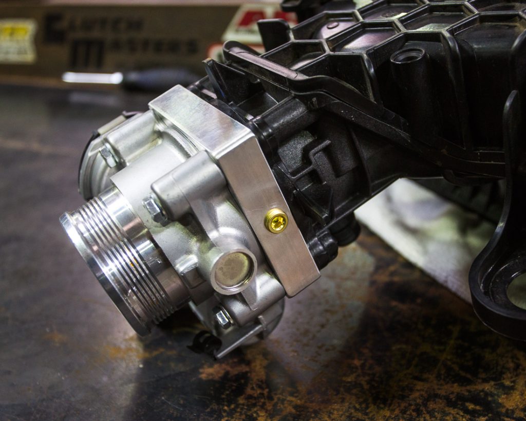 Agency Power Black Throttle Body Spacer - Autoware