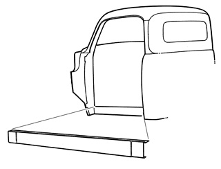 1948-52 Rocker Panels - Autoware