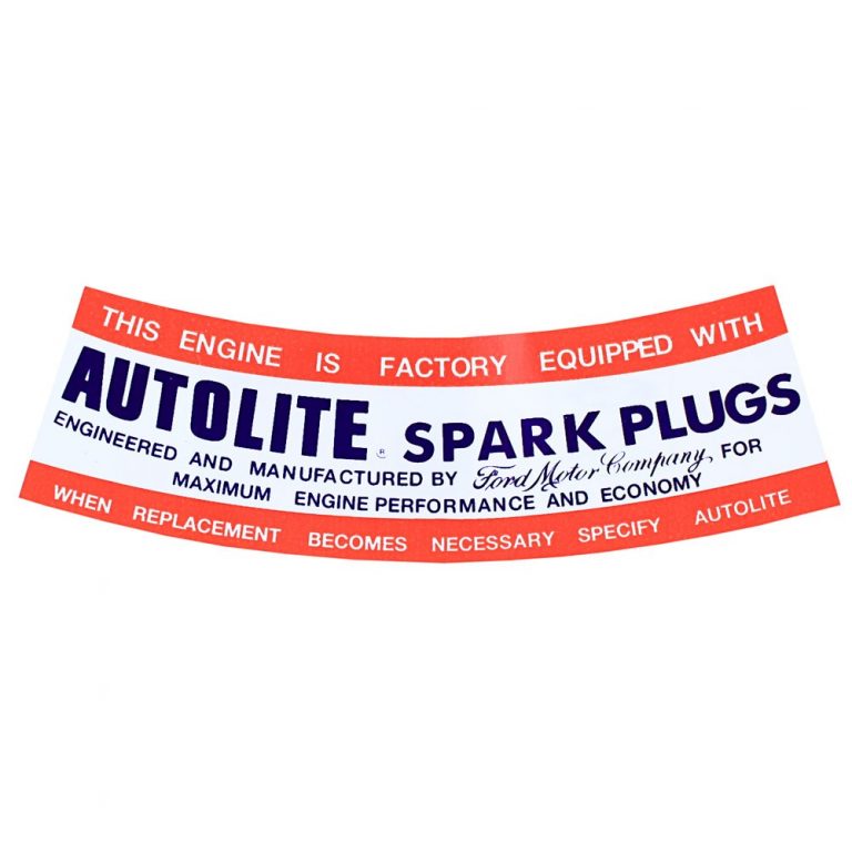 1962-68 Air Cleaner Autolite Decal - Autoware