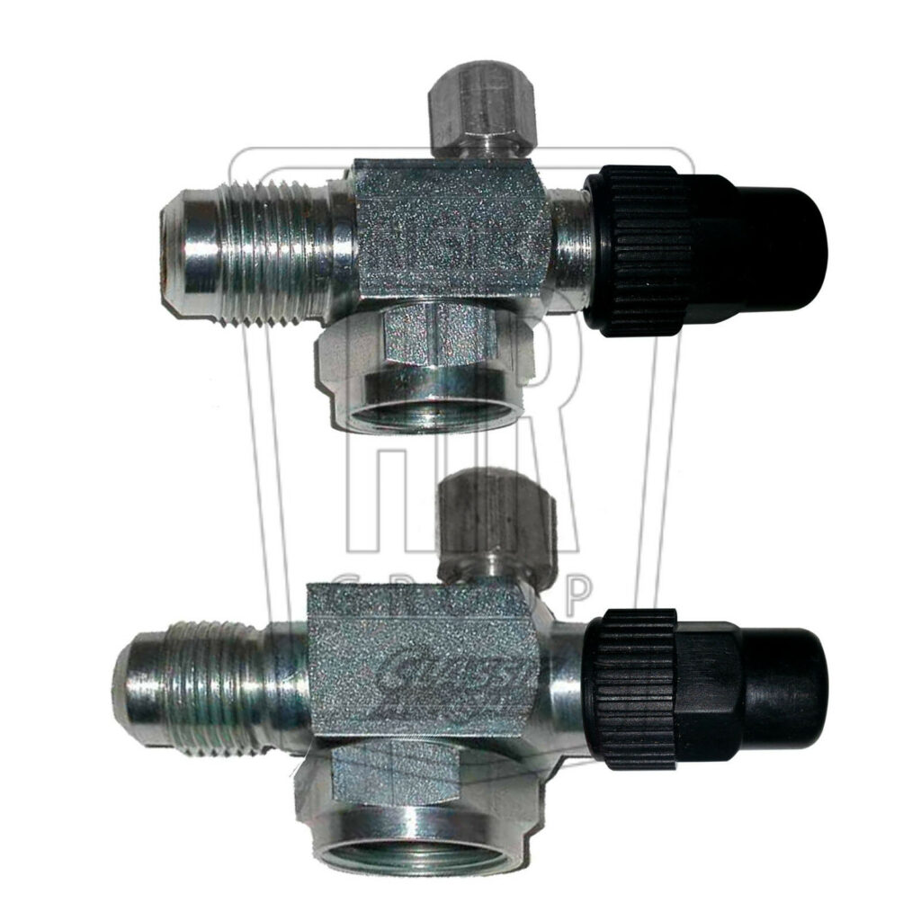 1967-68 A/C Compressor Service Valve Set - Autoware