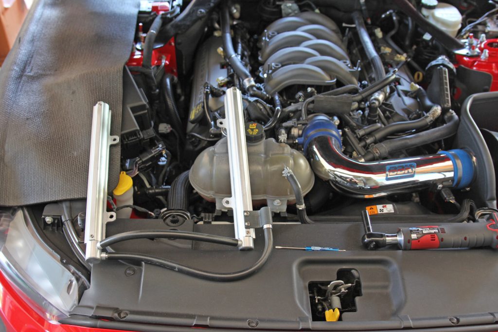 2015-17 5.0 HIGH-FLOW ALUMINUM FUEL RAILS - Autoware