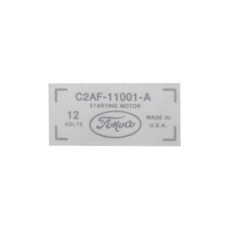 1964 Starter Decal - Autoware