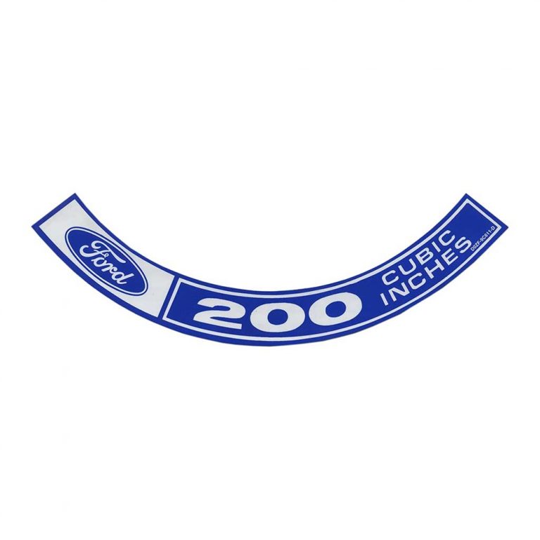 Air Cleaner Decal 200 CID - Autoware