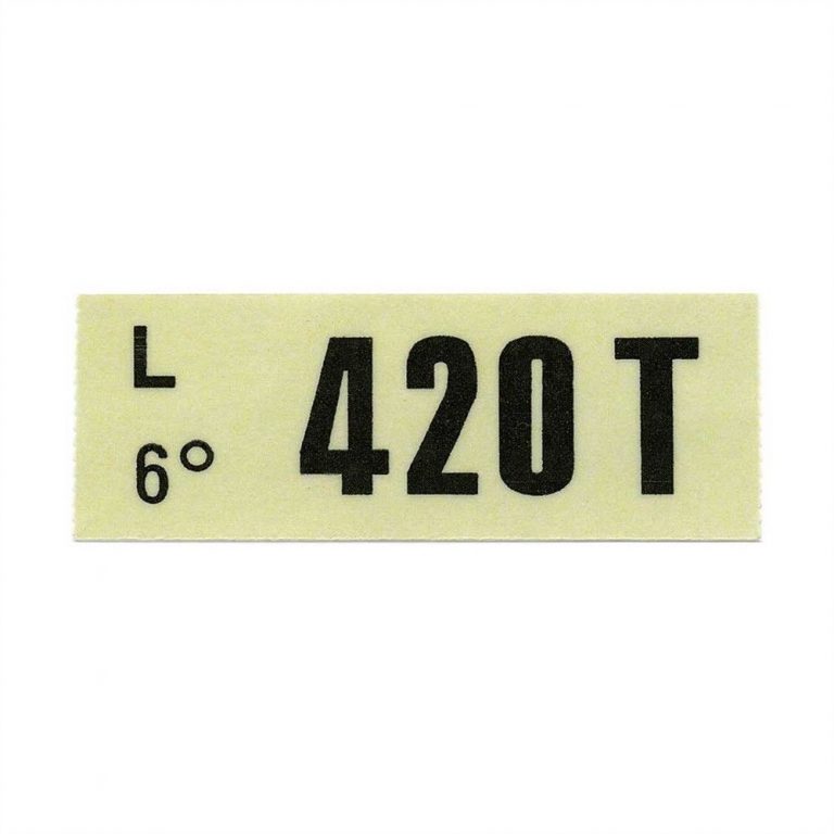1969-70 Engine Ident Tag 428CJ - Autoware
