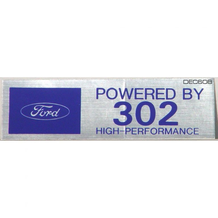Powered By 302 Hi-Performance Decals - Autoware