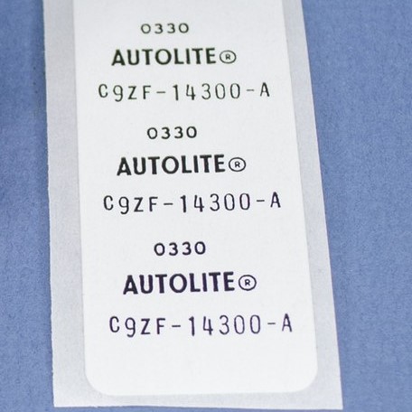 1969-70 Boss 429 Poss Batt Cable Tag - Autoware