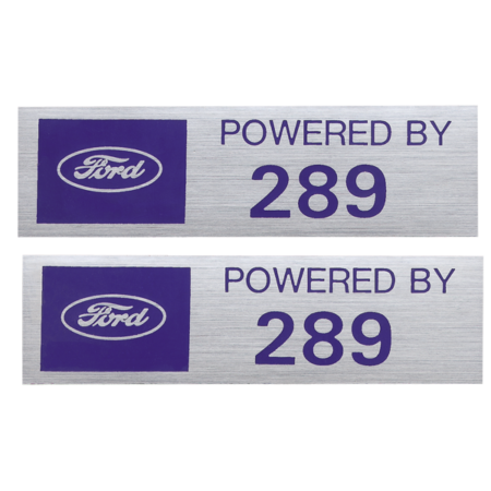 1965-68 Powered By 289 Decals - Autoware