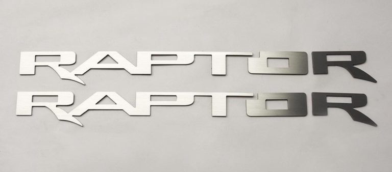 Ford Raptor-Running Board 'RAPTOR' Emblem - Autoware