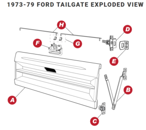 Tailgate & Door Latch Rod Bushing - Autoware