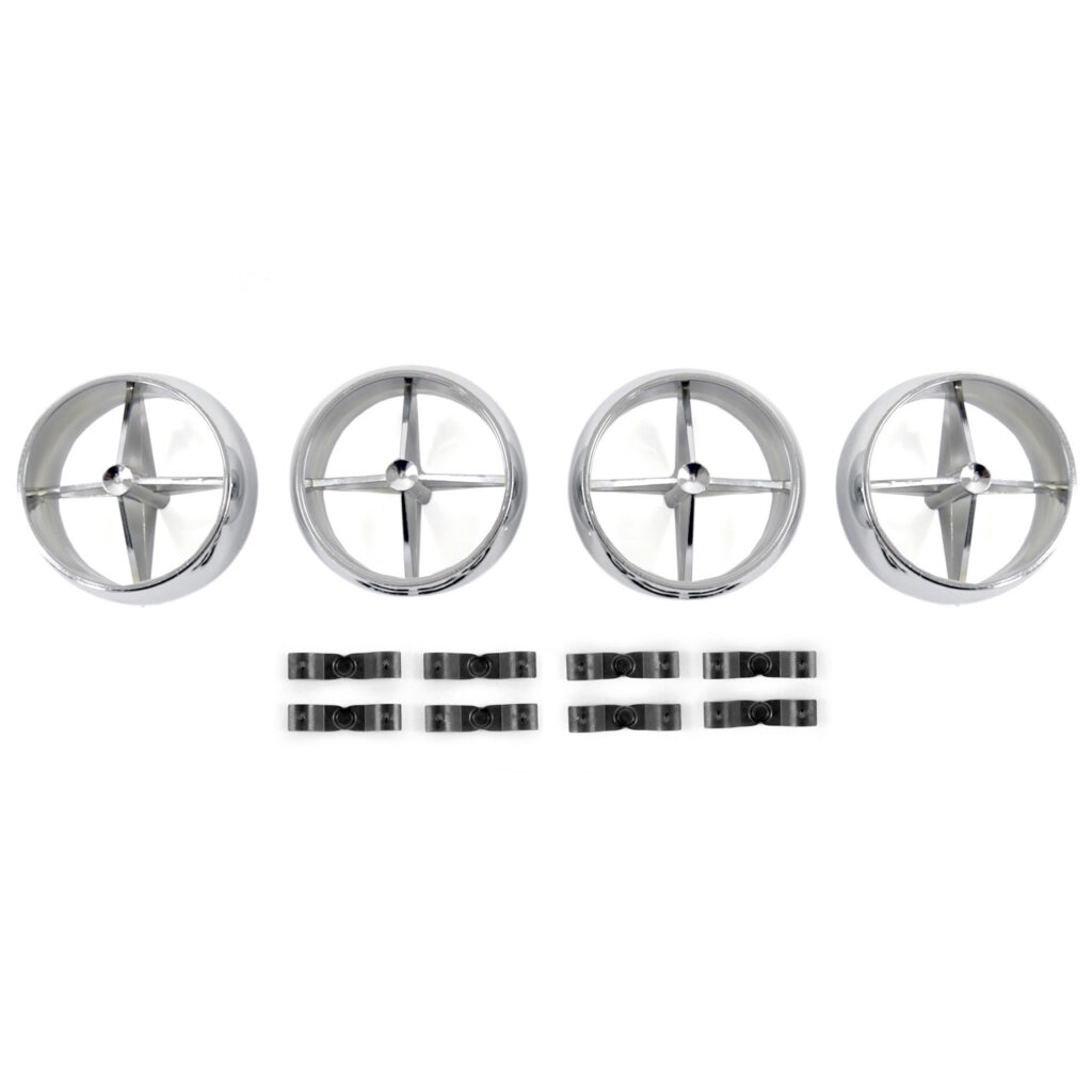 1966 Air Conditioner Fan Register 4 Piece Set Autoware 1966-air-conditioner-fan-register-4-piece-set-autoware