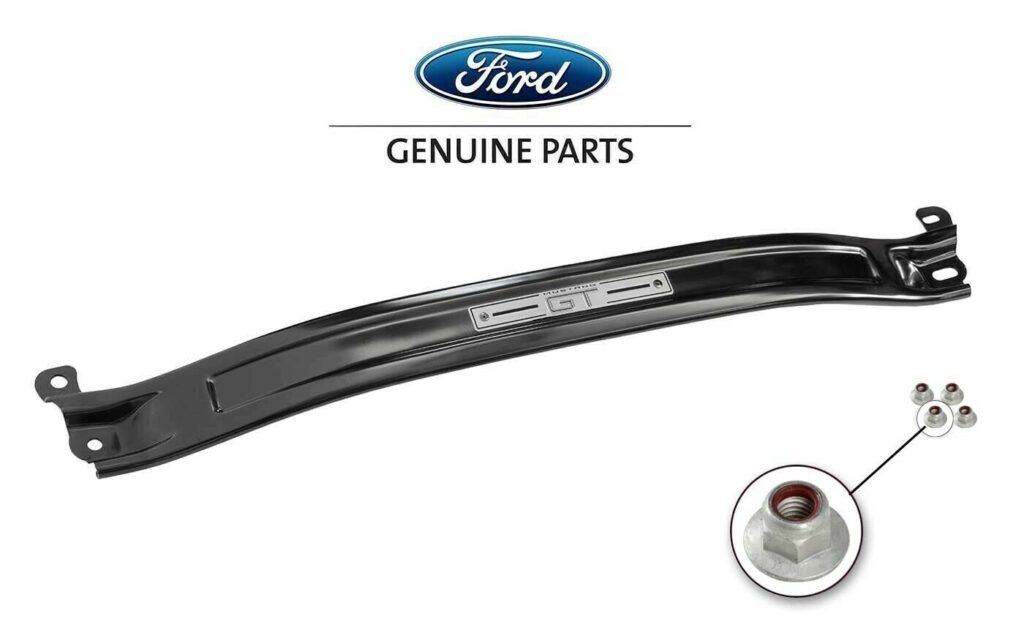 Mustang GT Strut Tower Brace-Black - Autoware