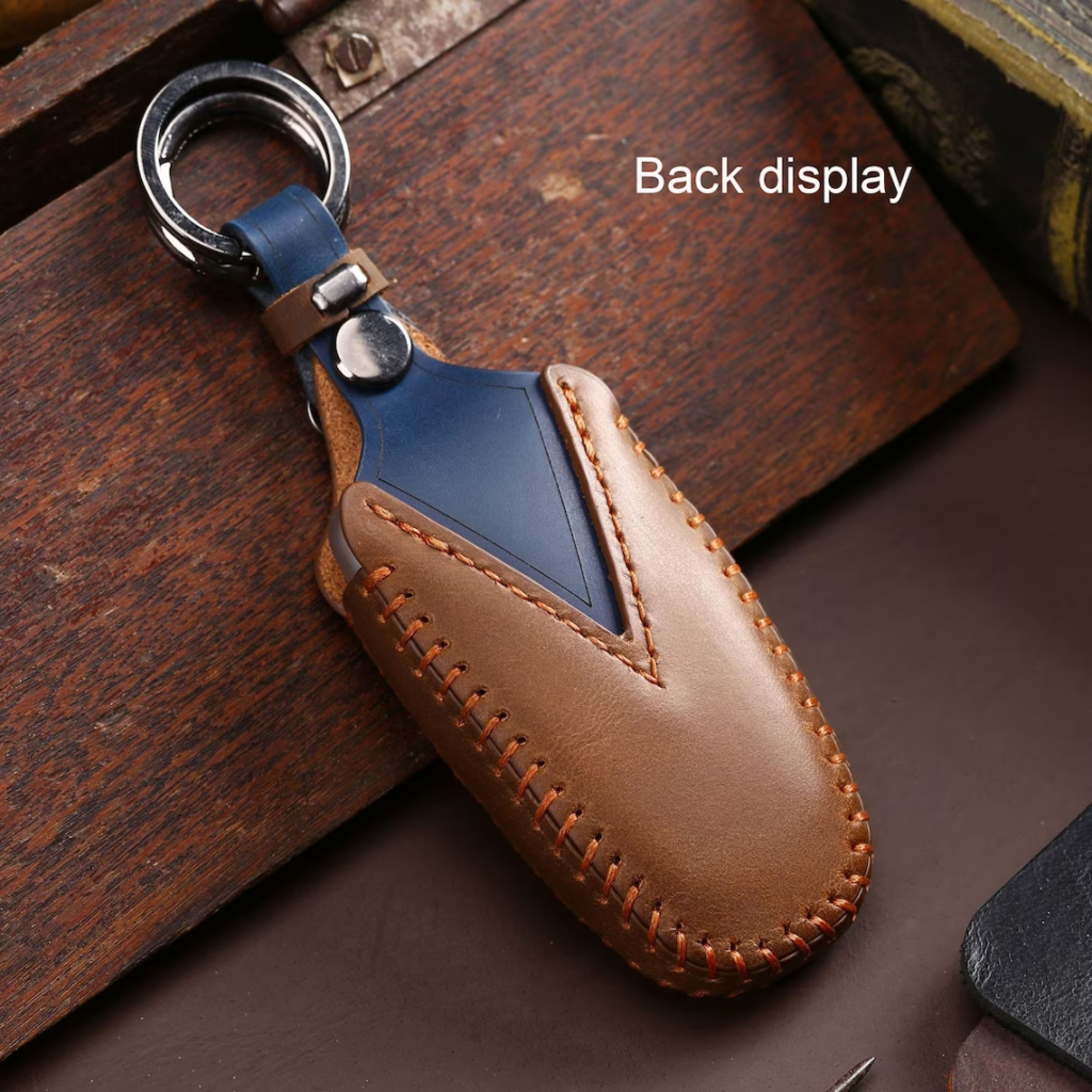 Ford Leather Key Fob Cover - Autoware