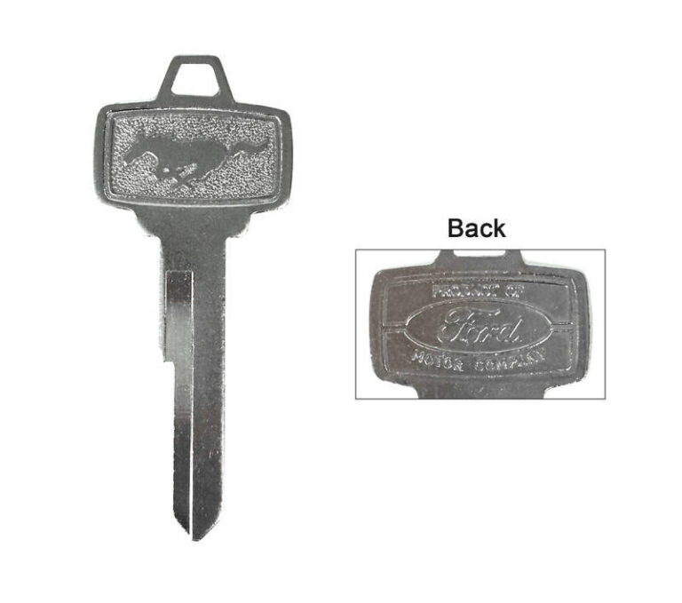 1965-66 Key Blank Pony (Ign/Door) - Autoware