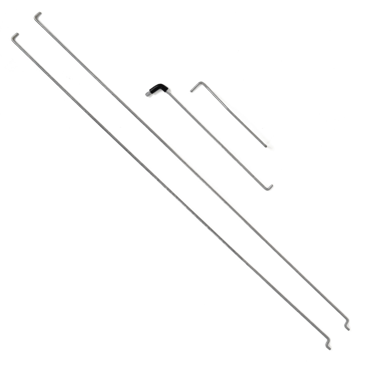 1983-96 Bronco Tailgate Latch Release Rod Set - Autoware