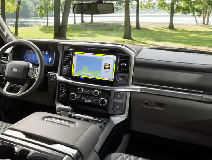 2021-26 Premium Dash Screen Protector - Autoware