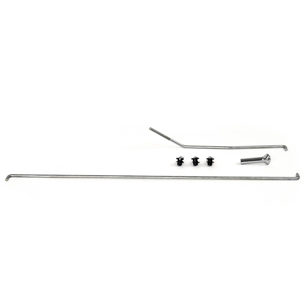 1968-72 Door Latch Rods And Knob Kit LH - Autoware